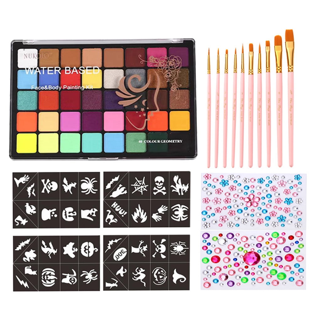 Click here for Unbranded Colour non Toxic Body Colors Set With Pa... prices