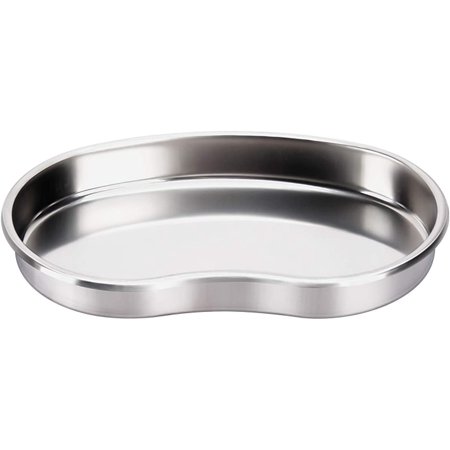 HEIBINStainless Steel Kidney Tray 7", Emesis Basin Kidney Shaped Emesis ...