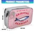 Creative Fish Can Design Cosmetic Pouches Compact Yet Spacious Makeup ...