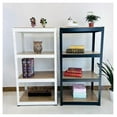 Storage Shelves - 4 Tier Adjustable Garage Storage Shelving, Heavy Duty ...