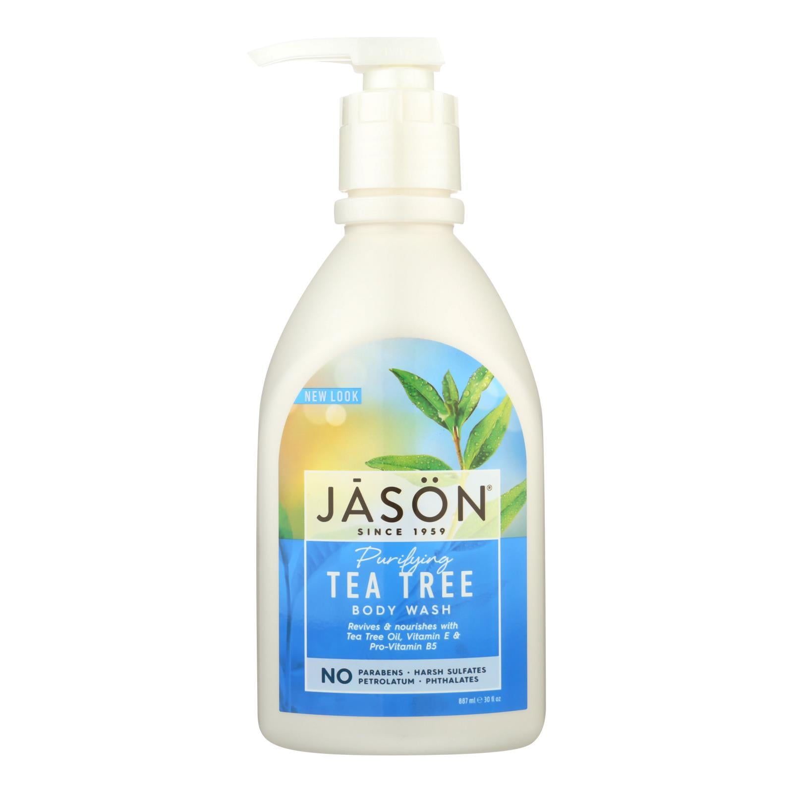 Jason Body Wash Pure Natural Purifying Tea Tree - 30 fl oz - Walmart.com