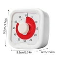 uvwlwu Modern Large Wall Clock Silent Sweep Mechanism Easy Read ...
