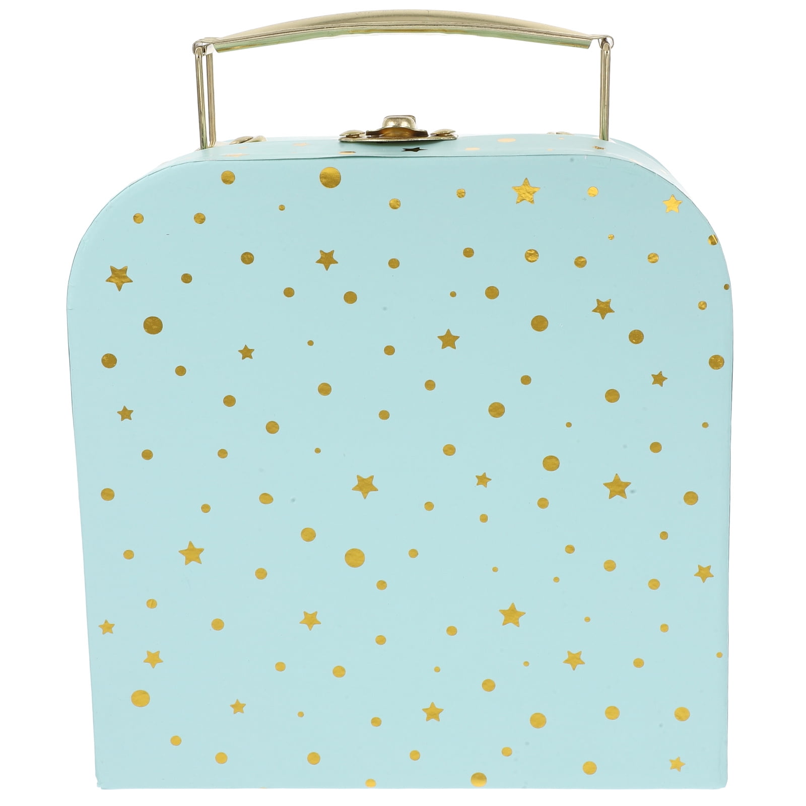 Paperboard Suitcase Multi-Functional Decorative Storage Box with Handle ...