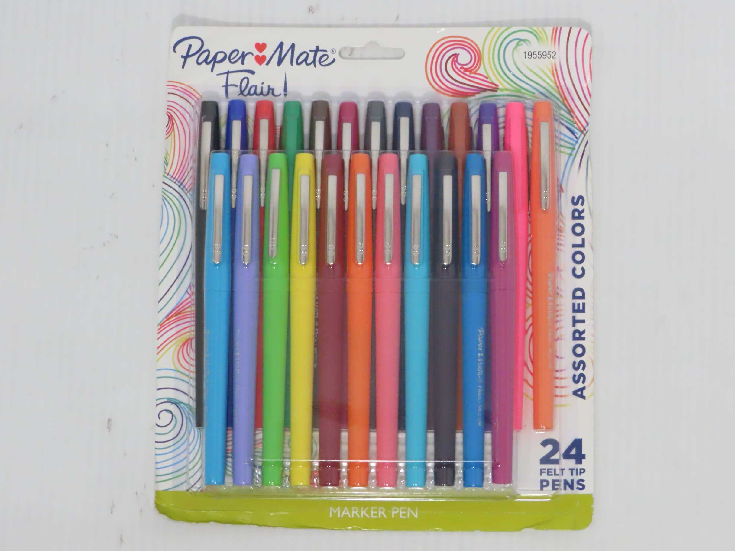 Paper Mate Felt Tip Marker Pens, Medium Tip, 24ct - Tropical ...