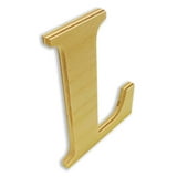 4 Inch Wooden Letter L Ready for Painting or Decorating - Walmart.com