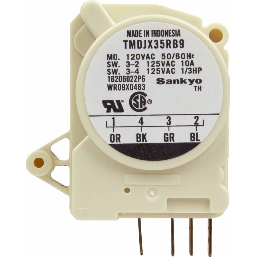 General Electric WR9X483 Defrost Timer Refrigerator - Walmart.com