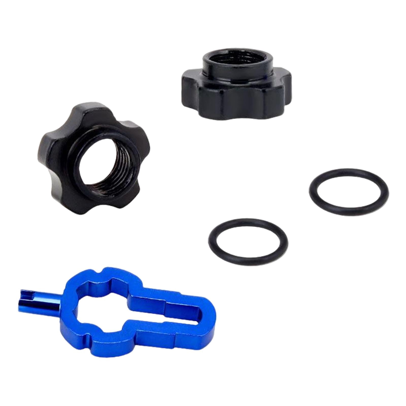 Presta Nut Adapter to Presta Mountain Bike Road Bike Tool Wrench Black ...