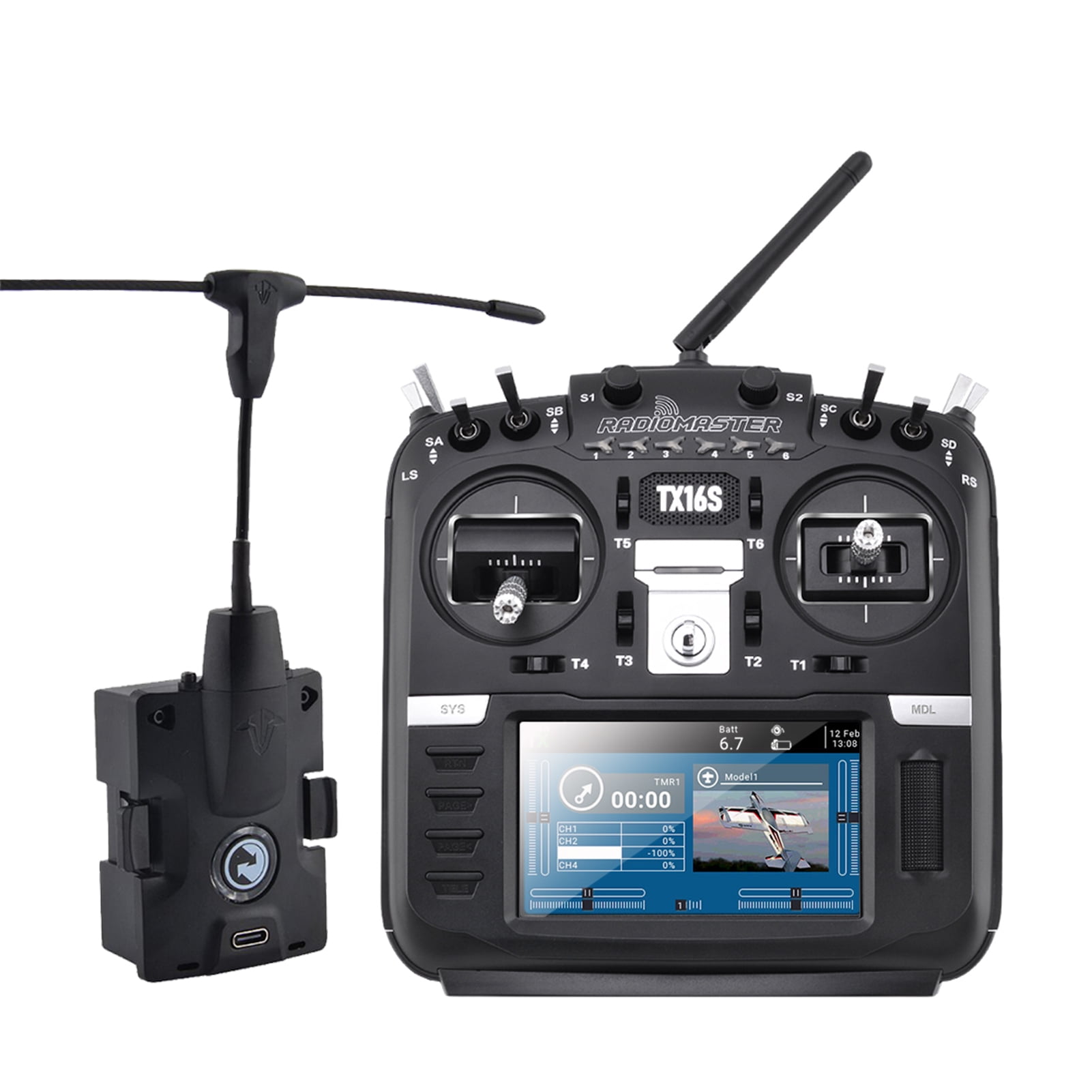 Control remoto Radiomaster TX16S V2 2.4G 16CH con sintonizador | Bodega ...