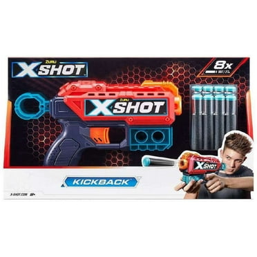 XSHOT Skins Lock Blaster (16 Darts) Air Pocket Technology Outdoor Foam ...