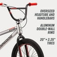 Mongoose PT20 Kids BMX Bike, 20 Inch, Single Speed, Silver / Black - Walmart.com