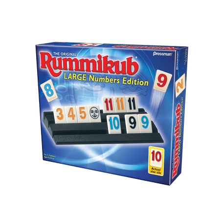 Rummikub large number edition - the original rummy tile game - Walmart.com