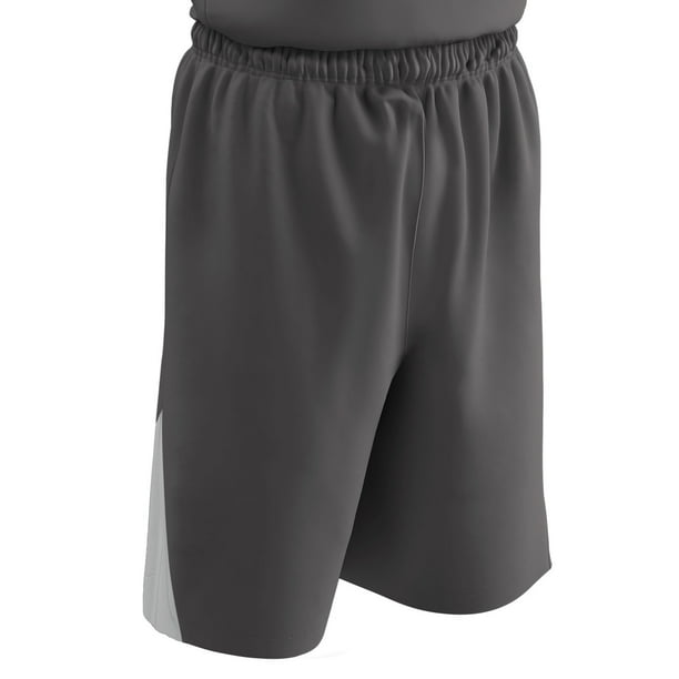 Slam Dunk Reversible Basketball Shorts, Youth Medium, Charcoal and ...