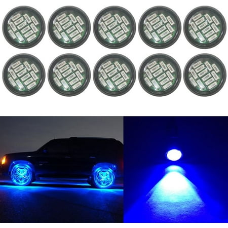 10x 12smd 15W Eagle Eye DRL LED Rock Light Kits, Ampper Waterproof ...