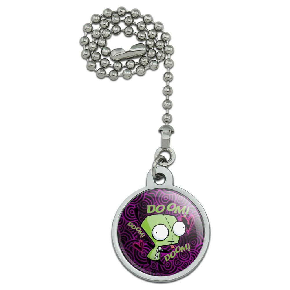 Invader Zim Gir Doom Dance Ceiling Fan and Light Pull Chain - Walmart.com
