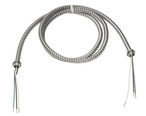 LIGHTING FIXTURE WHIP 15AMP #14/3 6' per 5 Each - Walmart.com