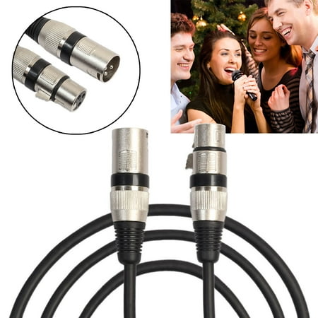 Coiry 3 Pin XLR Microphone Cable Male to Female Audio Extension Cord ...