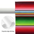 Abstract Swag Curtains Valance and Tier Set, Colorful Mexican Stripe ...