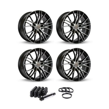 17 Inch Black Rims (Set of 4) for 2005-2024 Nissan Frontier, RTX 163768 ...