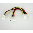 IDE 4 Pin Molex to 4 Pin Floppy Disk and 4 Pin Molex Power Cable ...