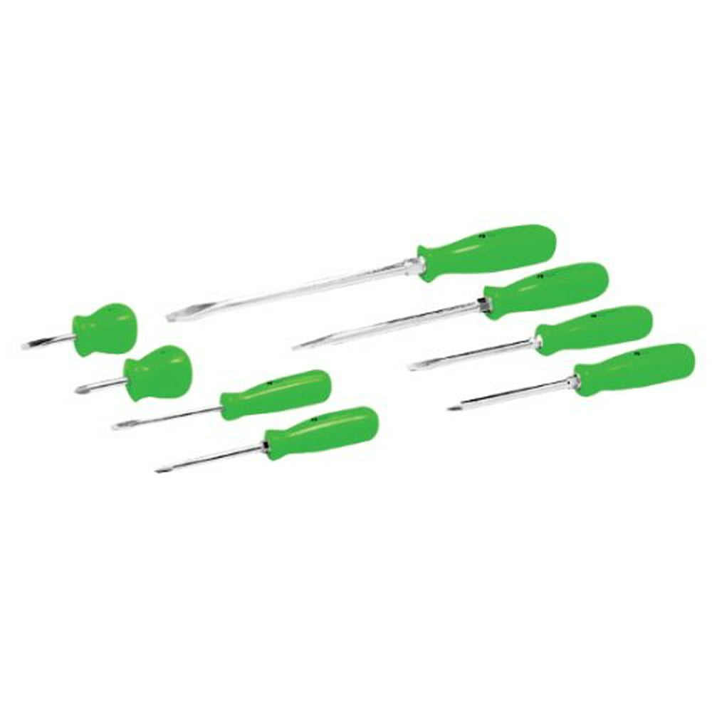 8PC SCREWDRIVER SET - GREEN - Walmart.com - Walmart.com