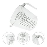 Plastic Measuring Cup with Scale for Hair Dye, Transparent Measuring ...