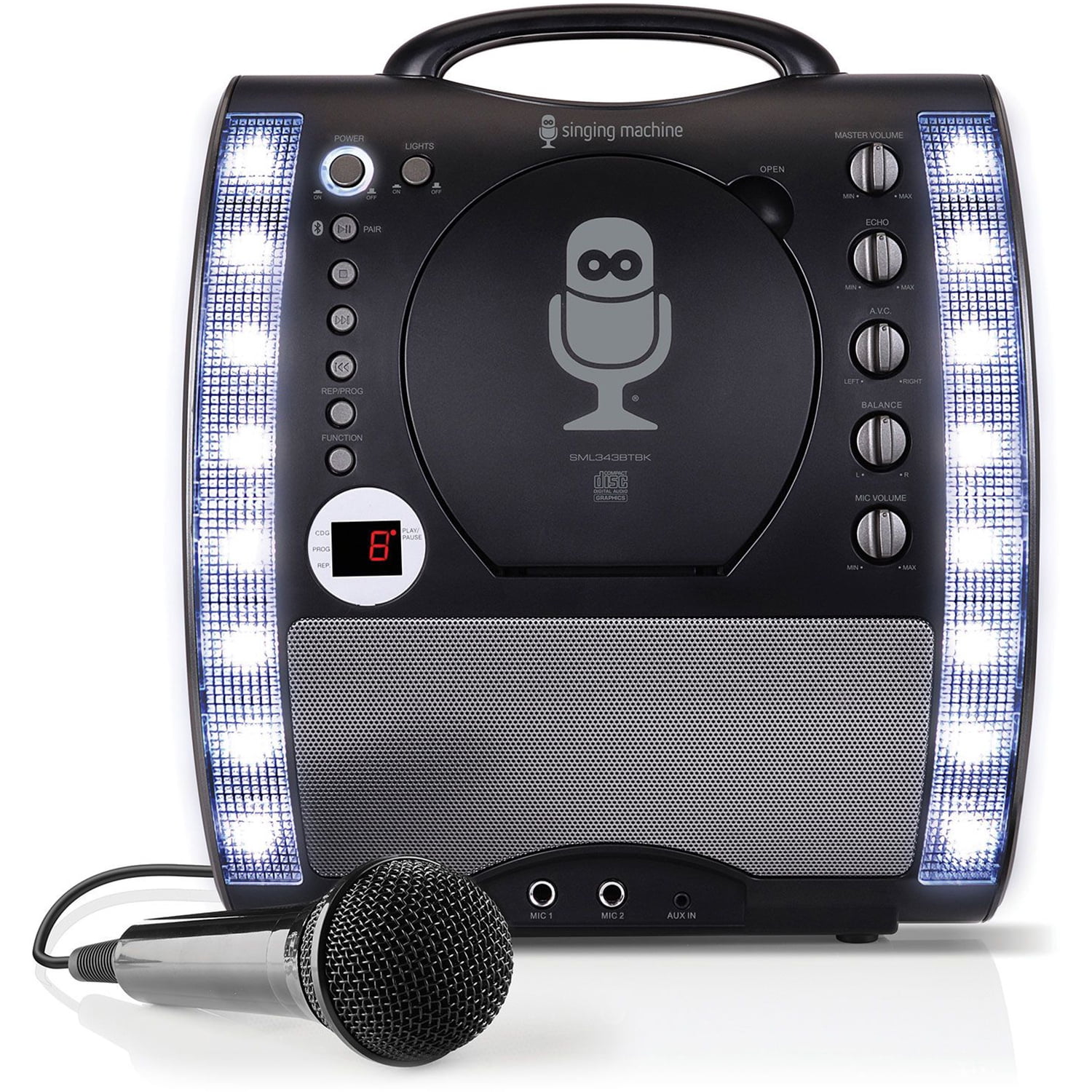 Restored The Singing Machine SML343 Portable CDG + Bluetooth Karaoke ...