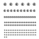 Ozark Trail Round Split Shot Fishing Weights Assortment Kit with 124 ...