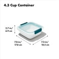 OXO Good Grips Prep & Go 4.3 Cups/1.02 L Sandwich Container | Leakproof ...