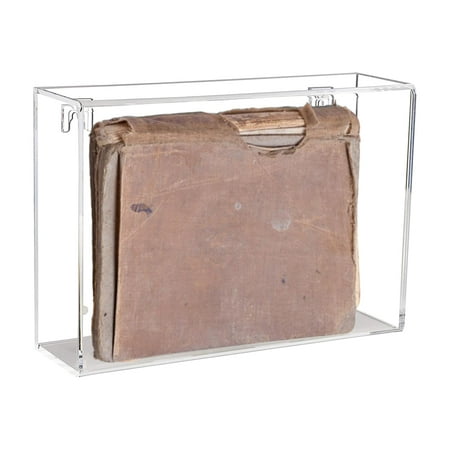 Better Display Cases Acrylic Book Display Case 12.75" x 3.75" x 8.87 ...