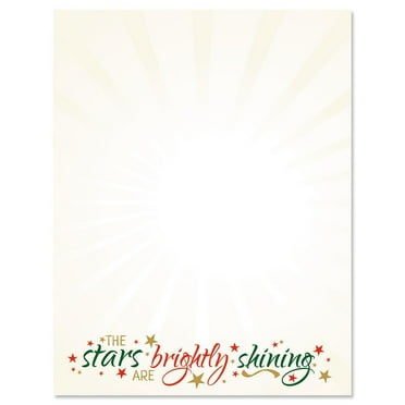 Great Papers! Vintage Christmas Holly Letterhead, 80 count - Walmart.com