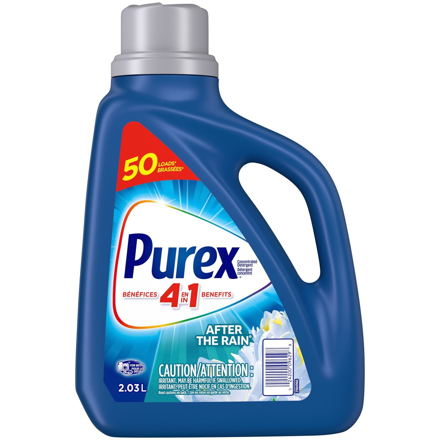 Purex 4 in 1 Concentrated Liquid Laundry Detergent, After The Rain, 2. ...