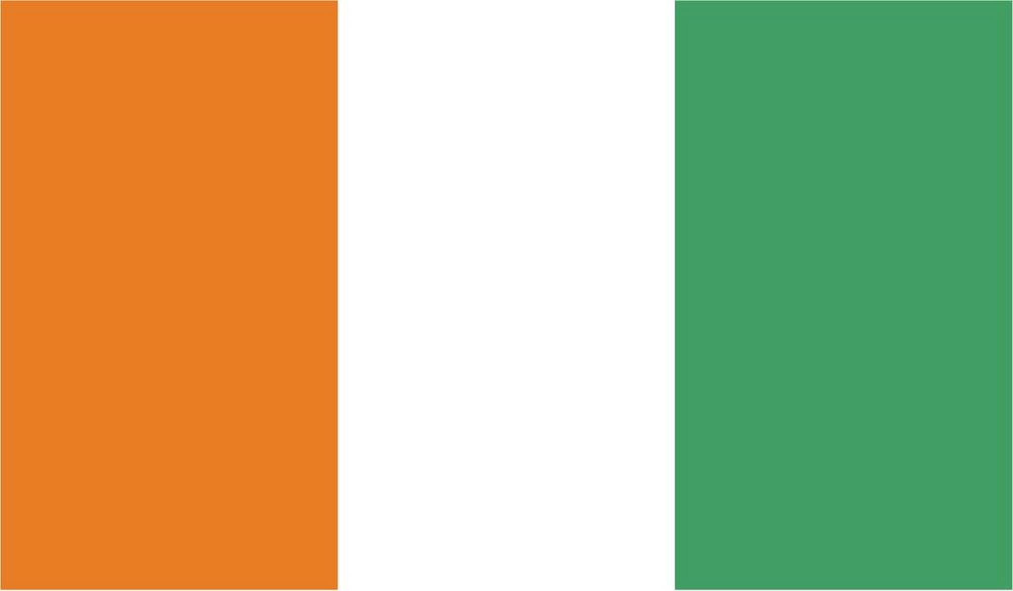 2-Pack Ivory Coast Flag Decal Sticker | 5-Inches By 3-Inches ...