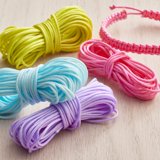 6 Packs: 4 ct. (24 total) 1.5mm Pastel Nylon Cording by Bead Landing ...