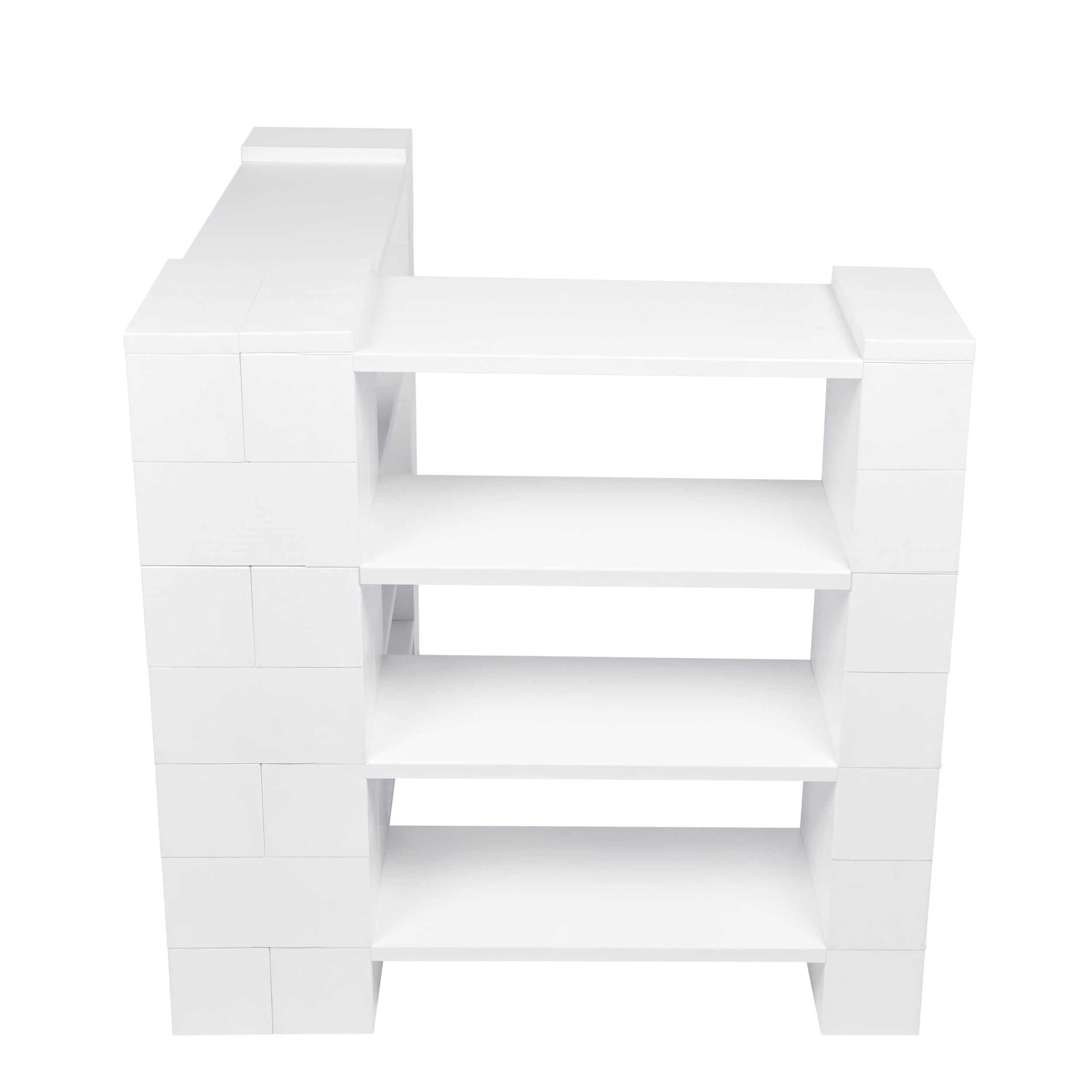 EverBlock 4 Level Corner Shelving Kit B | For Office, Playroom ...