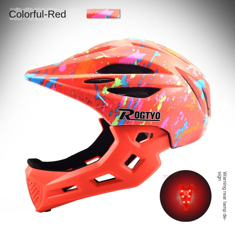 Click here for Zmnew Kids Full Face Bike Helmet Kids Mountain Bik... prices