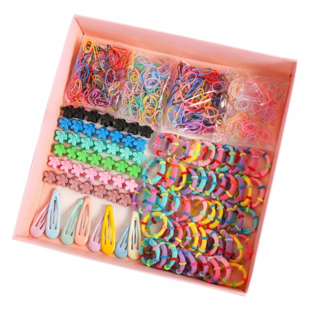 Girls Fashion Cute Hair Accessories Set 220-870PCS Hair Ties for Girl ...