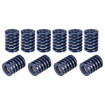Uxcell Die Spring 10 Pack 20mm OD 25mm Long Spiral Stamping Light Load ...