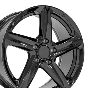 18 inch Black Wheels SET (4) Fits Audi A4. A8. A6, TT Volkswagen Jetta ...