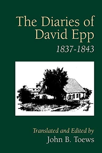Pre-Owned Diaries of David Epp: 1837-1843 - Walmart.com