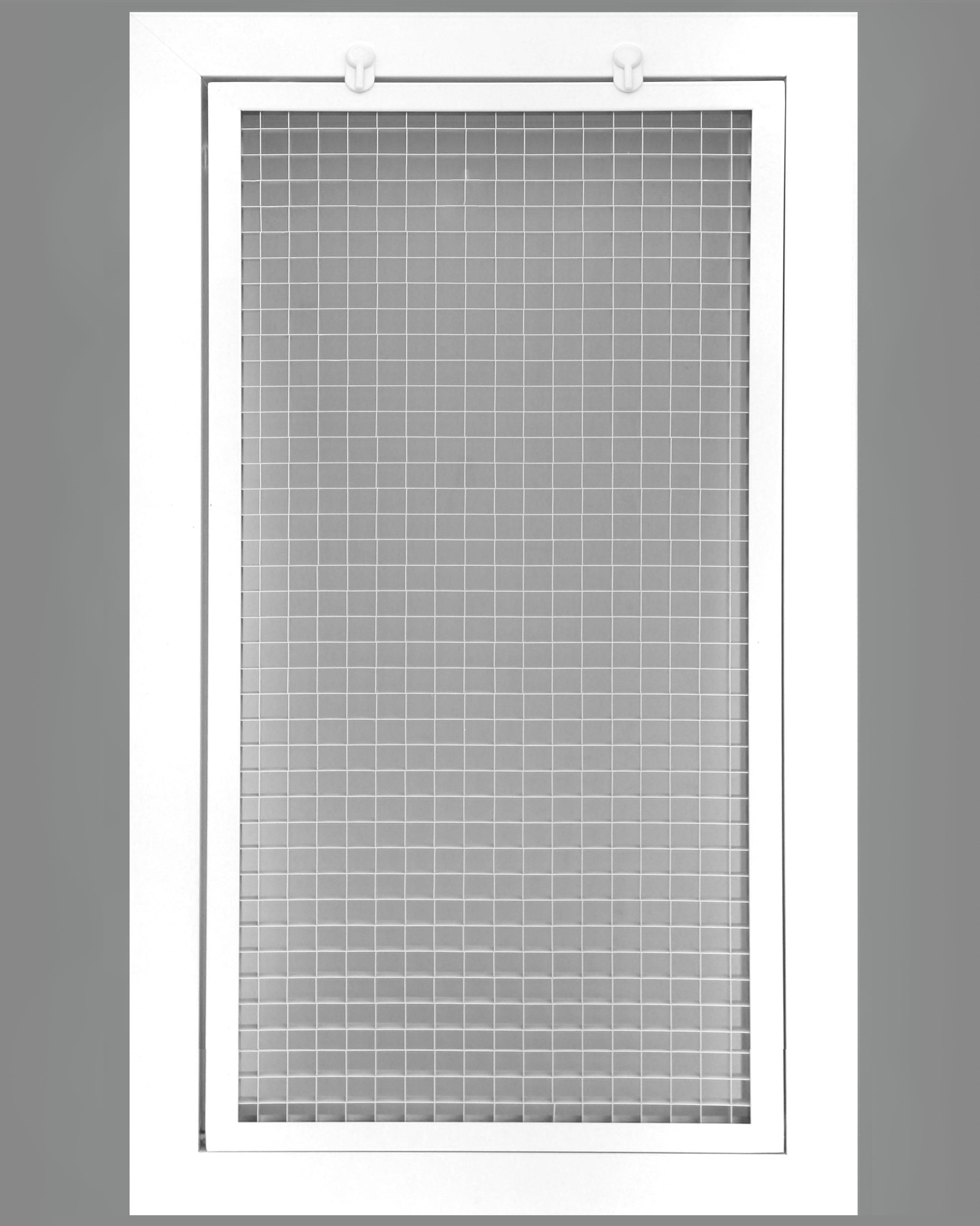12" x 18" Cube Core Eggcrate Return Air Filter Grille for 1" Filter ...