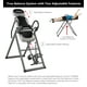 Innova ITX9900 Heavy Duty Inversion Table with Air Lumbar Support ...