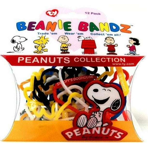 TY Beanie Bandz - "Peanuts Collection" 12 Pack - Walmart.com