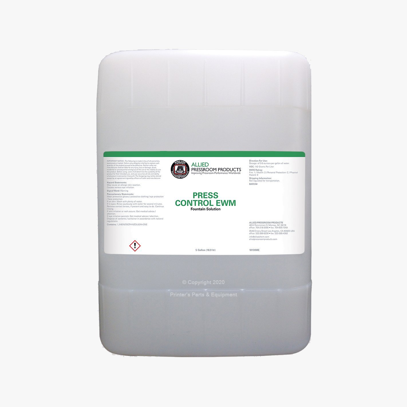 Allied Press Control EWM 1 Gallon / 10130MD - Walmart.com
