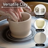 Mid High Fire White Stoneware Clay | Cone 6-10 | Versatile for Wheel ...
