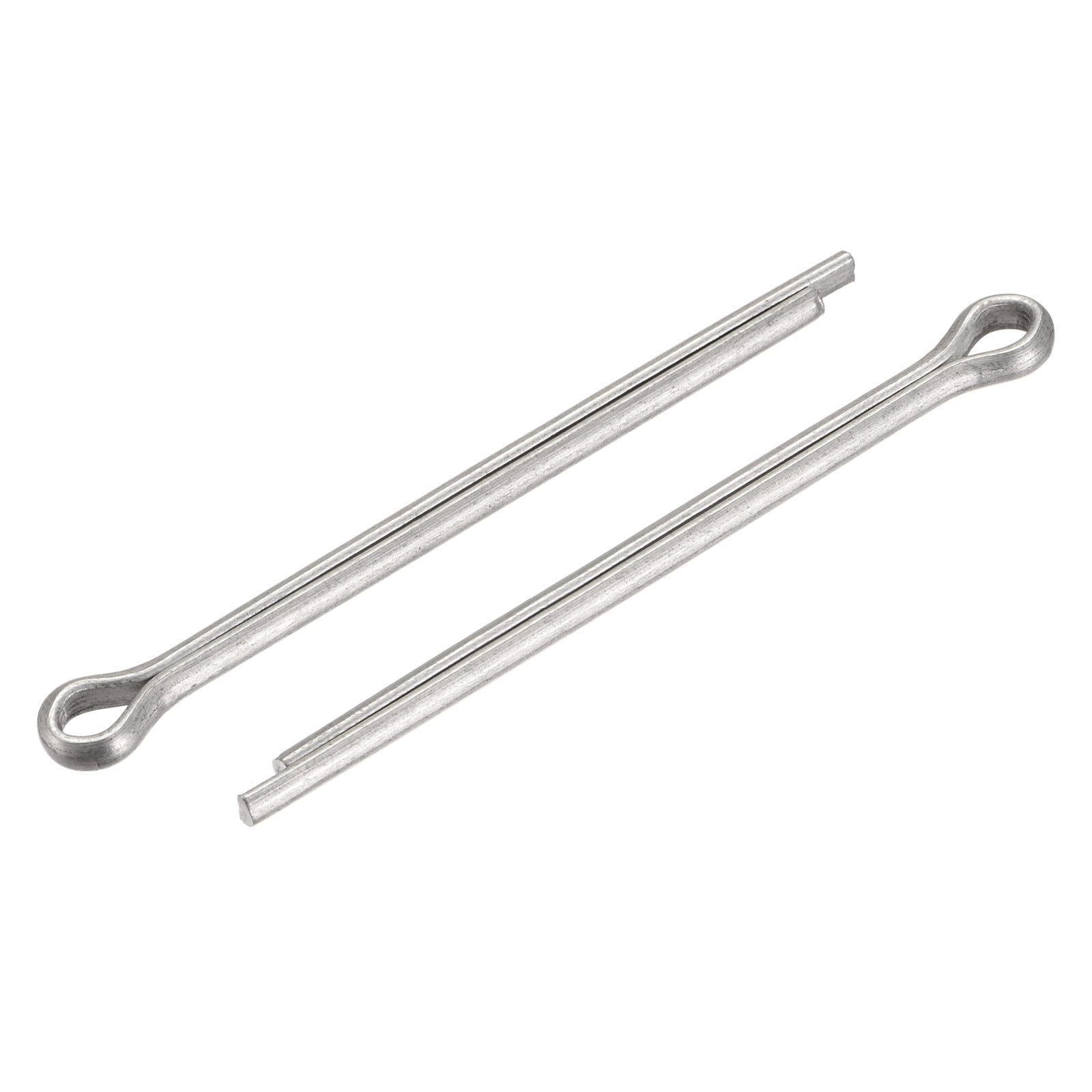 Uxcell Split Cotter Pin, 6mm x 100mm Carbon Steel Clip Fastener Fitting ...