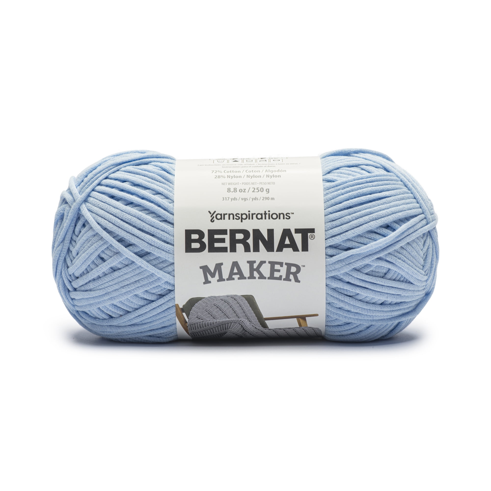 Click here for Bernat Maker #5 Bulky Cotton Yarn  8.8oz/250g 317... prices