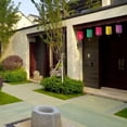 15Pack Chinese Japanese Hanging Paper Lanterns with LED Lights ...