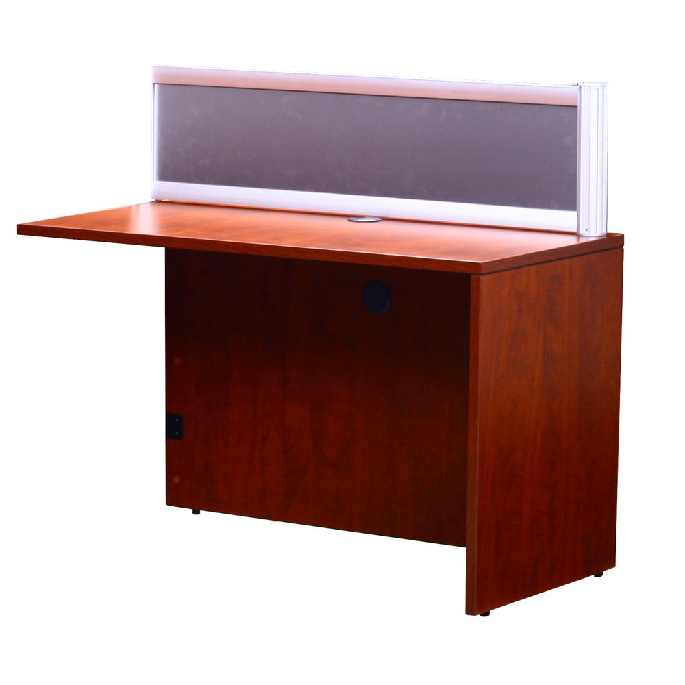 Parramatta Reception 42.5'' H x 36'' W Reversible Desk Return - Walmart ...