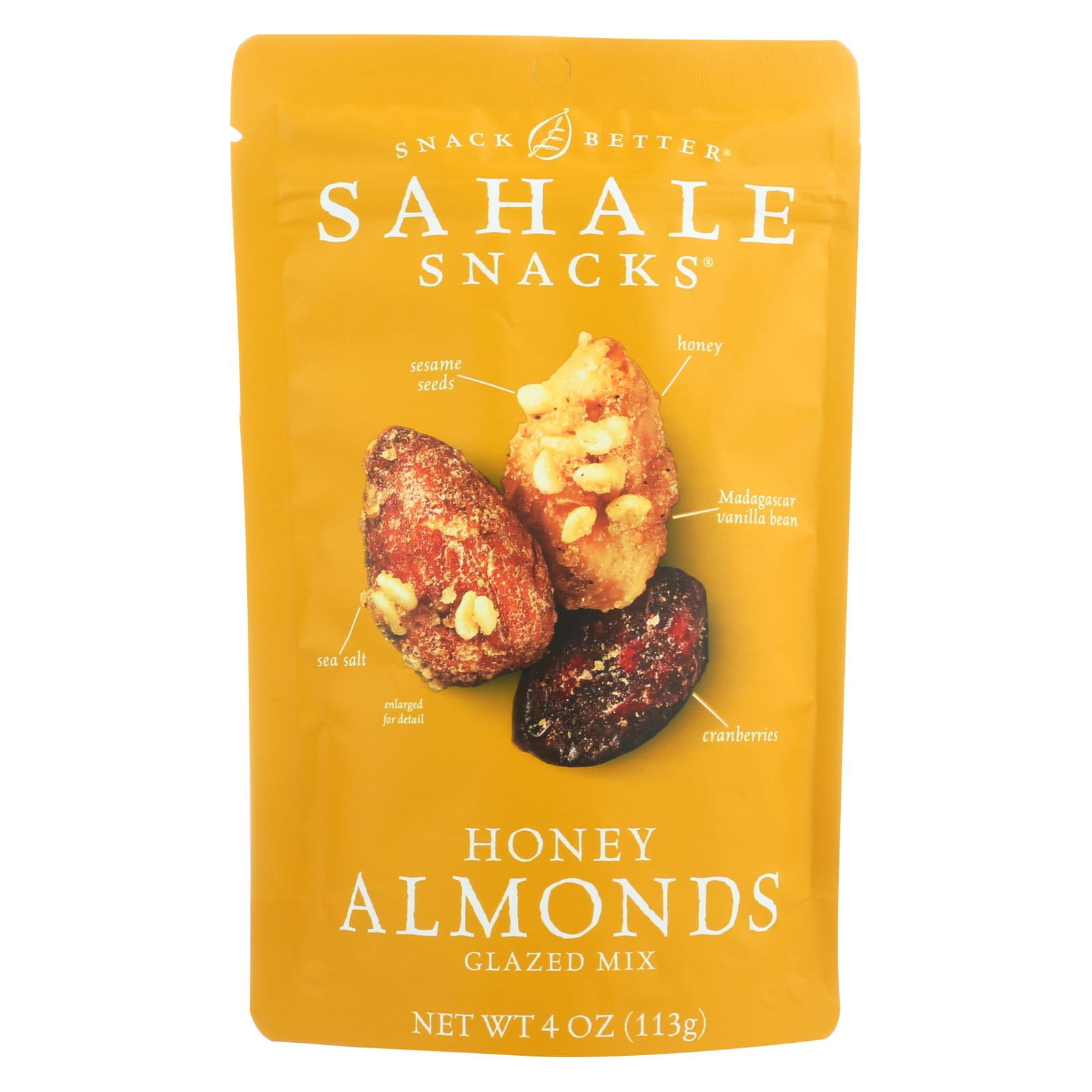 Sahale Snacks Glazed Nuts - Balsamic Almonds - Case of 6 - 4 oz ...