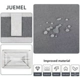 Juemel 75L Large Laundry Basket, Foldable Waterproof Cotton Linen ...